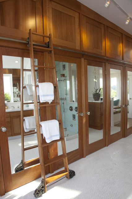 10 Ways Library Ladders Give Rooms a Lift