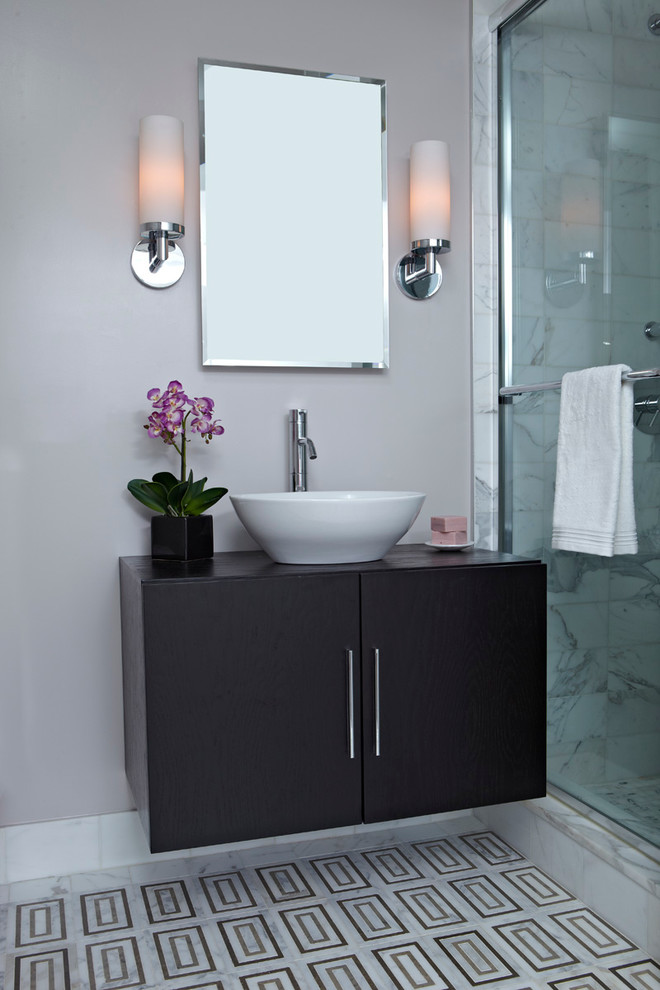 NYC Apartment: Custom Renovation & Design - Contemporary - Bathroom ...