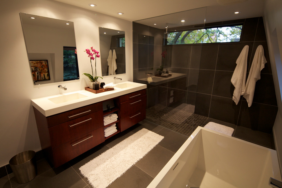 Ontario Street Washroom - Modern - Bathroom - Toronto - by Belyea Bros ...