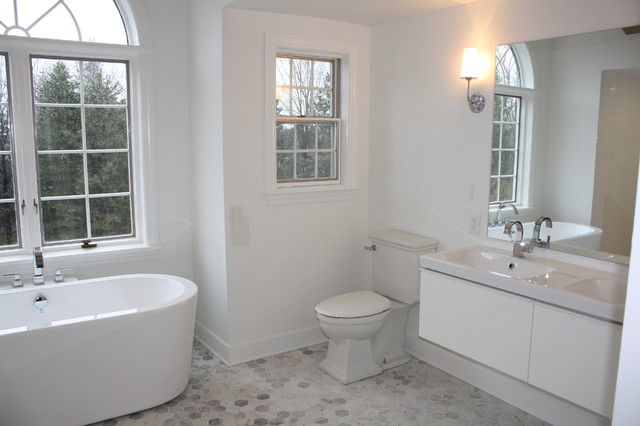 Open Concept Master Bathroom - Contemporary - Bathroom - New York - by ...