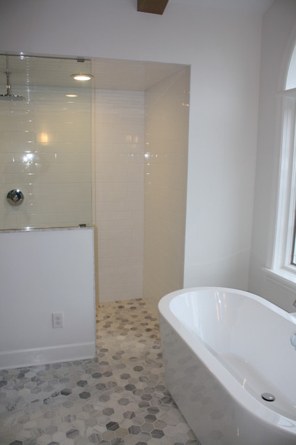 Open Concept Master Bathroom - Contemporary - Bathroom - New York - by ...