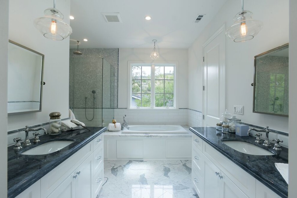 Orange California Bathroom Remodel - Traditional - Bathroom - Orange ...