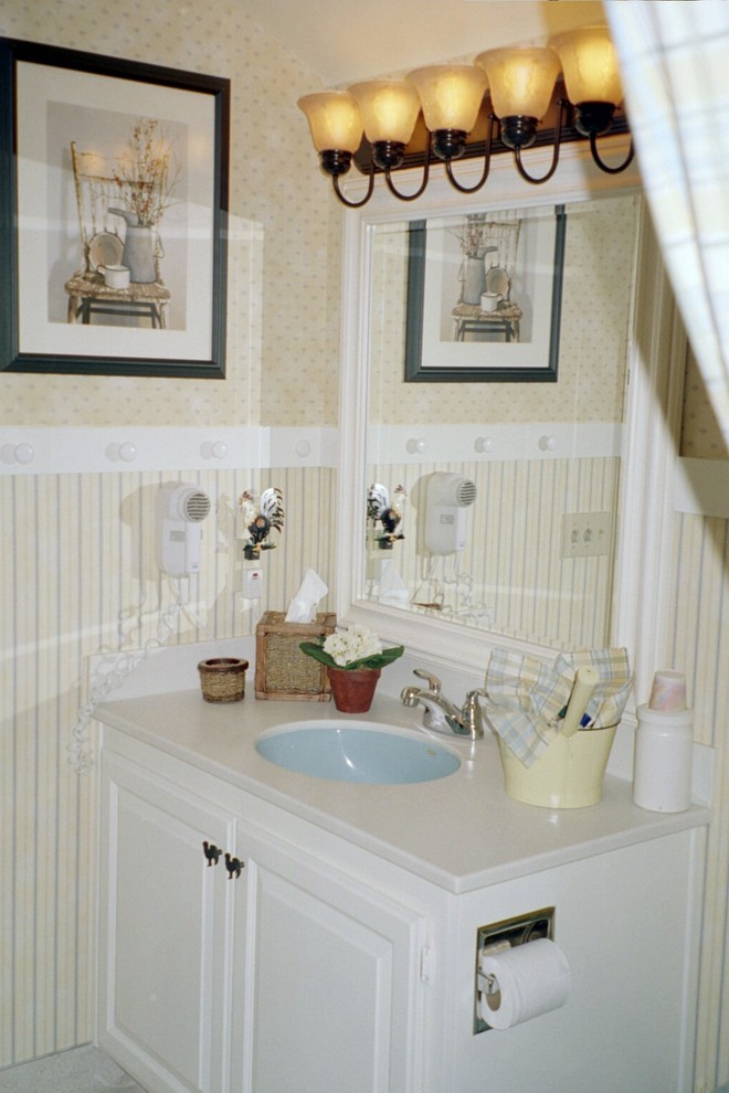 Orange County Ronald McDonald House - Farmhouse - Bathroom - Orange ...