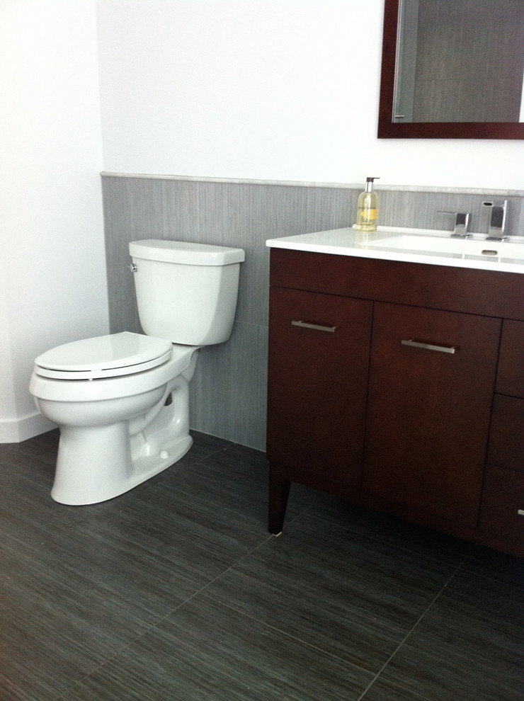 Our work - Contemporary - Bathroom - New York - by Total Tile Plus | Houzz