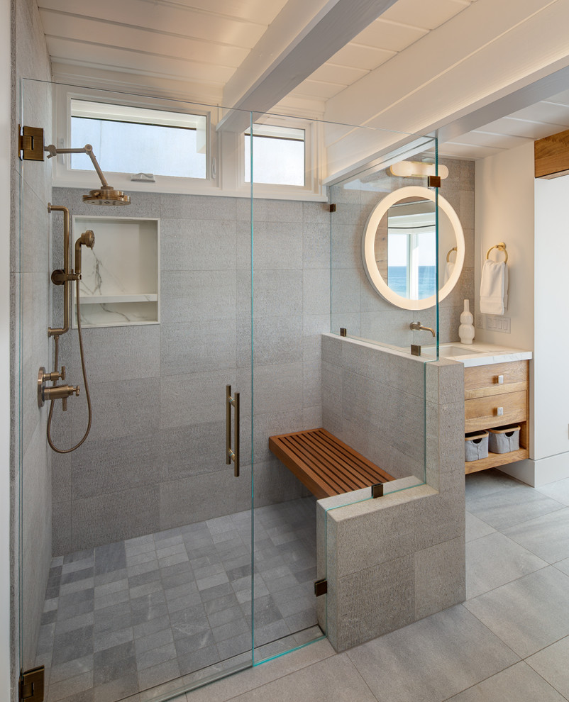 Pacific Retreat - Beach Style - Bathroom - San Diego - by Anne Sneed ...