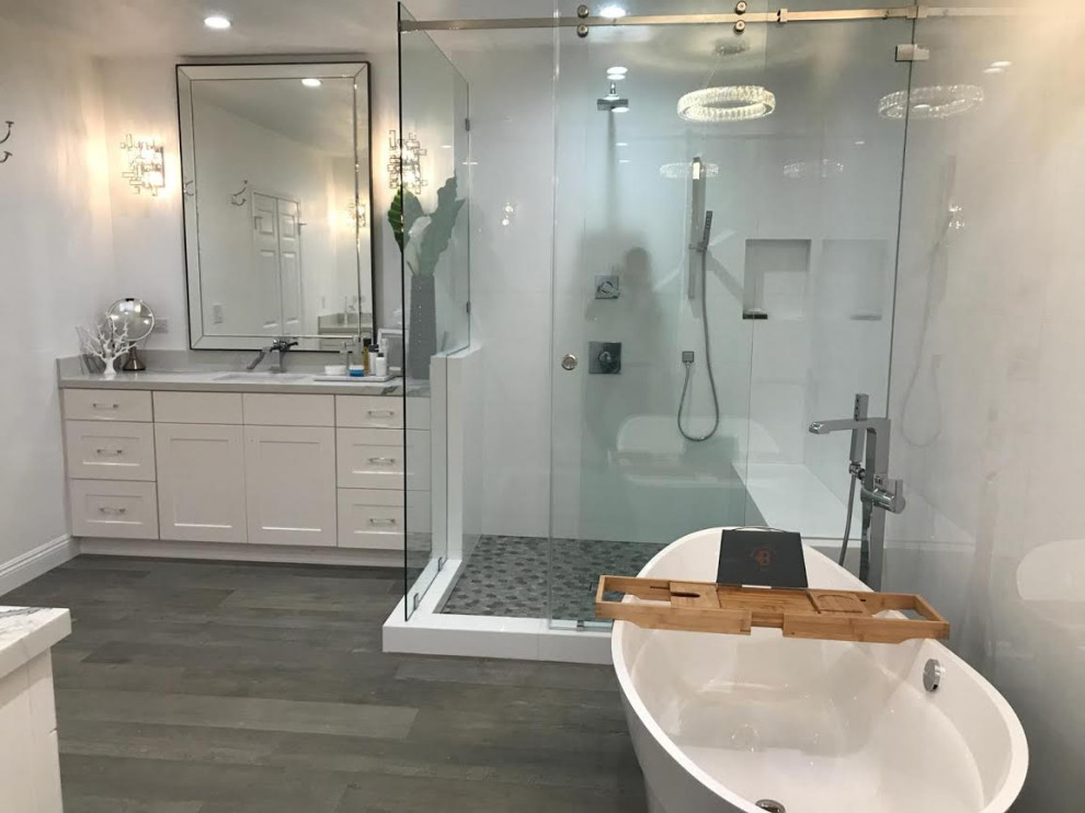 Palos Verdes Master Bath Remodel - Modern - Bathroom - Los Angeles - by ...