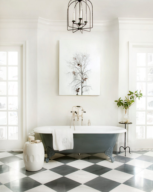 Paris Ceramics - Transitional - Bathroom - New York - by A&D Building ...
