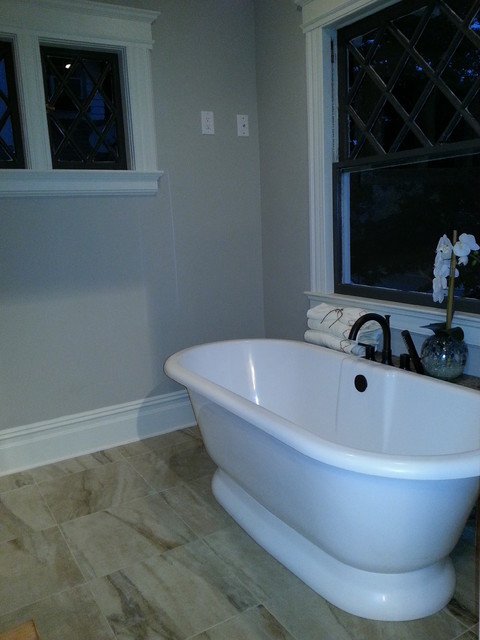 Park Street Master bath free standing tub - Traditional - Bathroom ...