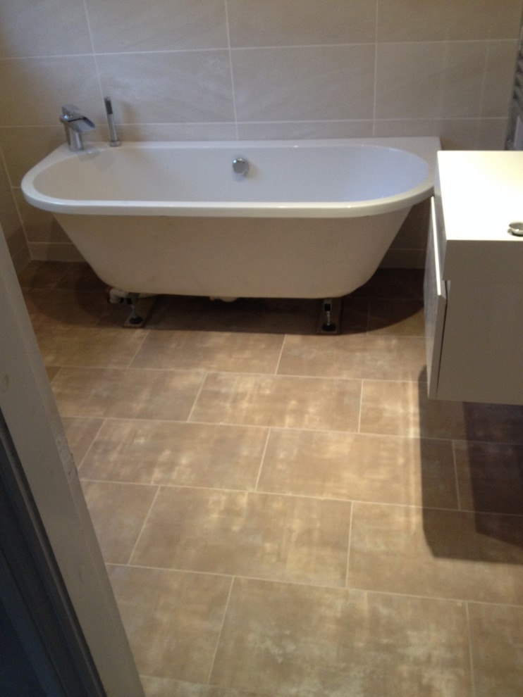 Polyflor Camaro and Colonia Luxury Vinyl Tile Flooring - Contemporain ...