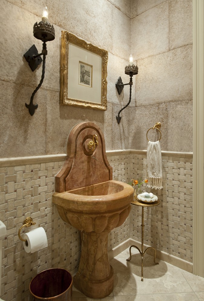 Powder Bath - Eclectic - Bathroom - Dallas - by CDA Interior Design | Houzz