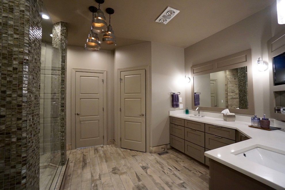 Powell Master Bathroom & Closet - Modern - Bathroom - Columbus - by ...