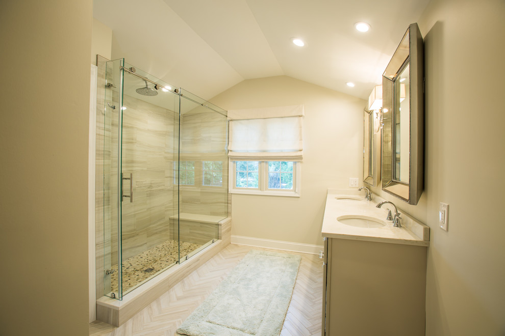 Princeton Junction Renovation - Transitional - Bathroom - New York - by ...