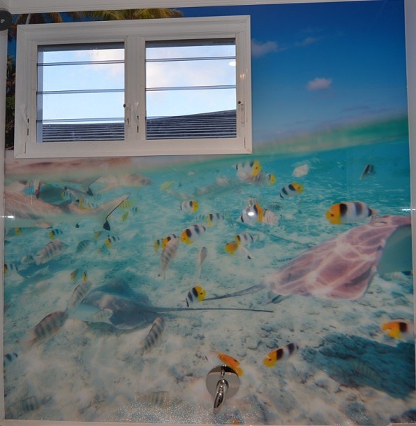 Printed Acrylic Kitchen Splashback - Bathroom - Sydney - by Innovative ...
