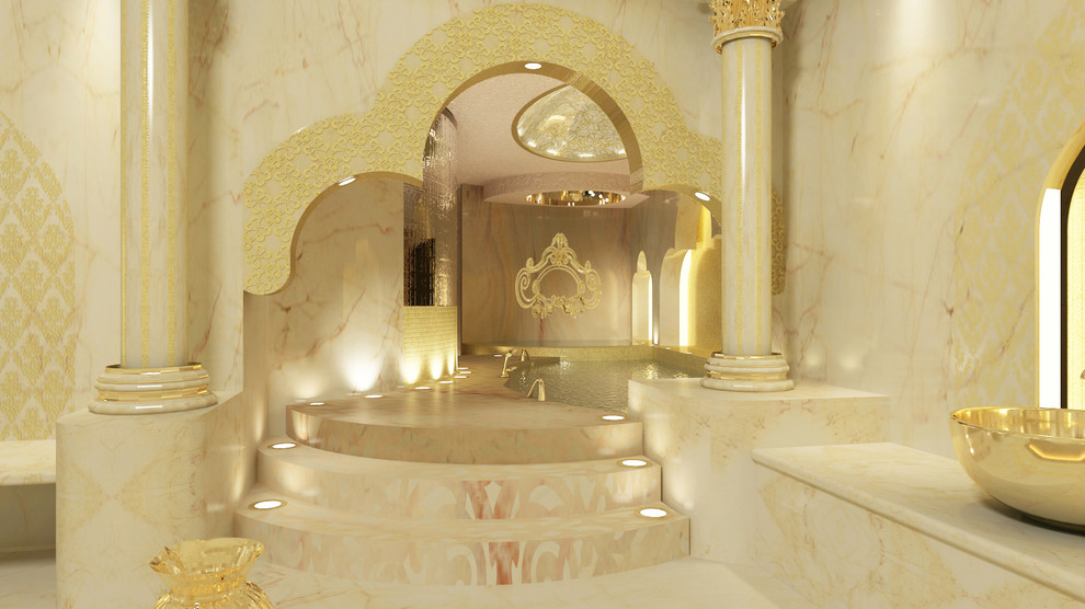 Private Hammam SPA - Eclectic - Bathroom - Other - by Kristin Interiors ...