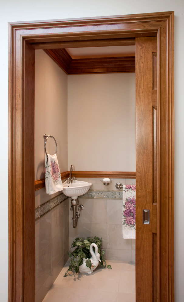Private toilet room within the master bathroom - Traditional - Bathroom ...