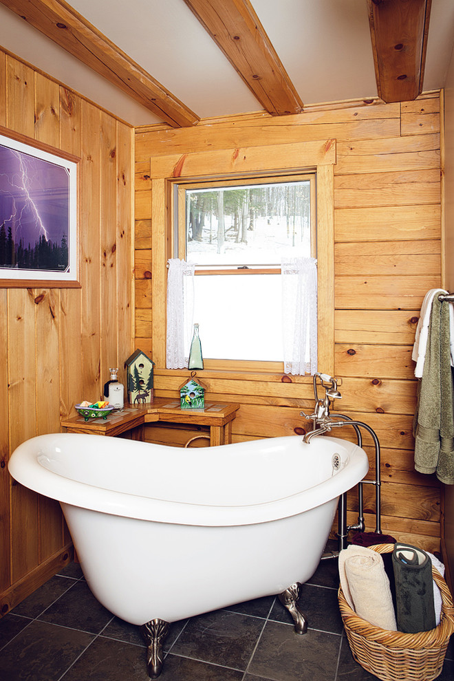 Prow Front Chalet - Montagne - Salle de Bain - New York - par Beaver ...