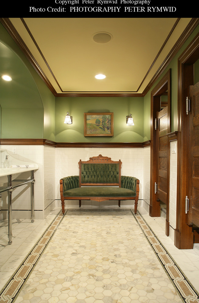 Pub Bath- Front View - Craftsman - Bathroom - New York - by Carisa ...