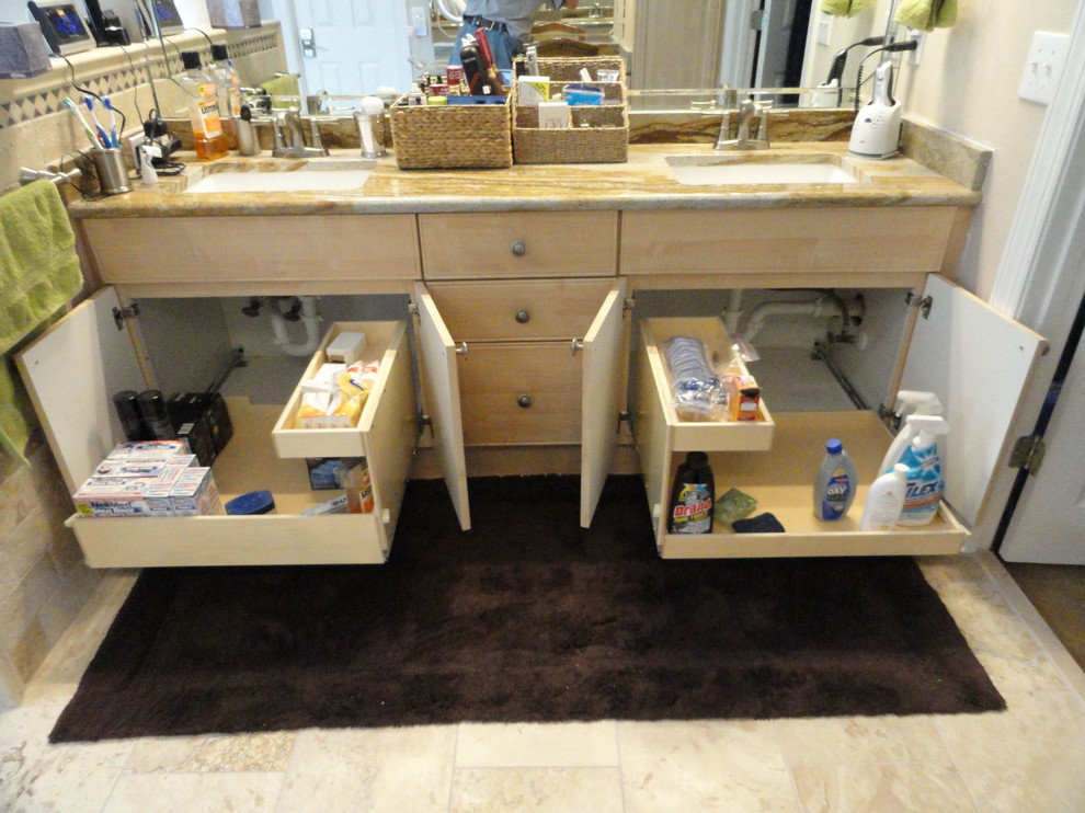 Pull Out Shelves for Your Bathroom - Traditional - Bathroom - Columbus ...