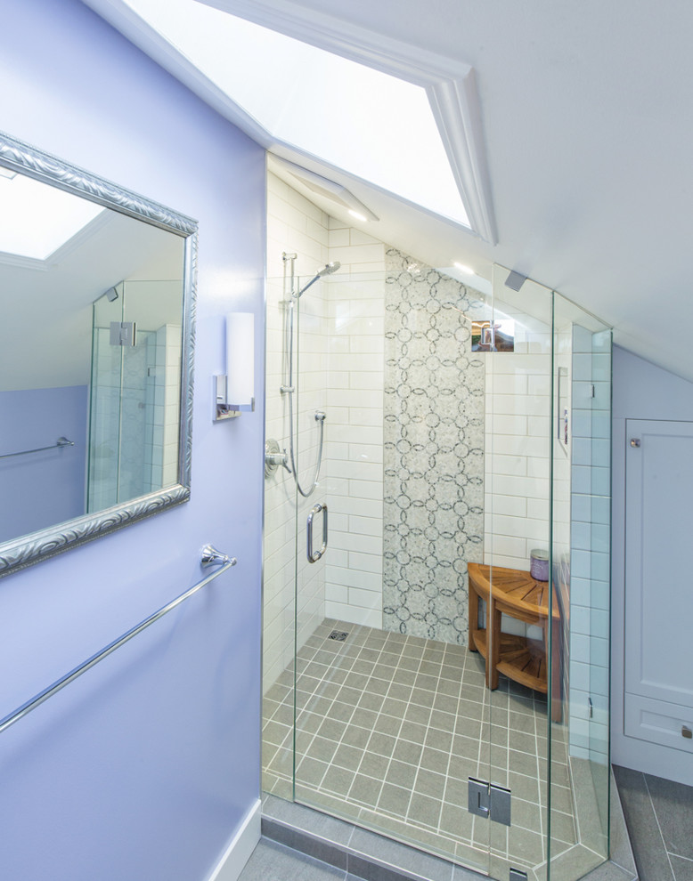 Purple Rain Shower - Traditional - Bathroom - Vancouver - by MAC ...