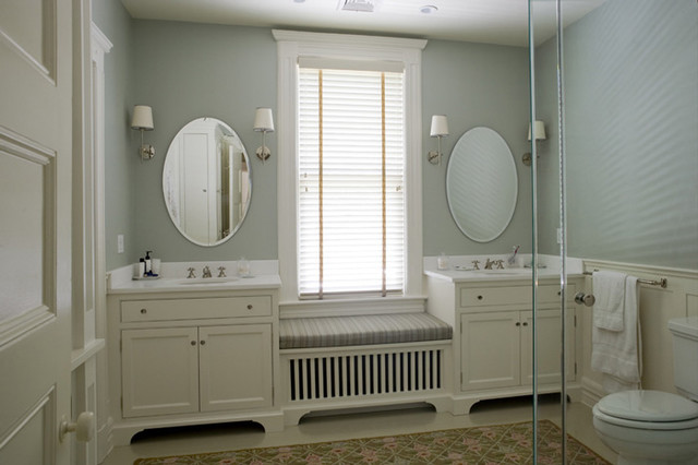 Queen Anne - Classique Chic - Salle de Bain - New York - par Sally Ross ...