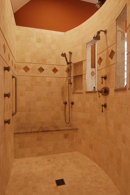 Radius Shower - Traditional - Bathroom - Chicago - by Kitchens & Baths ...