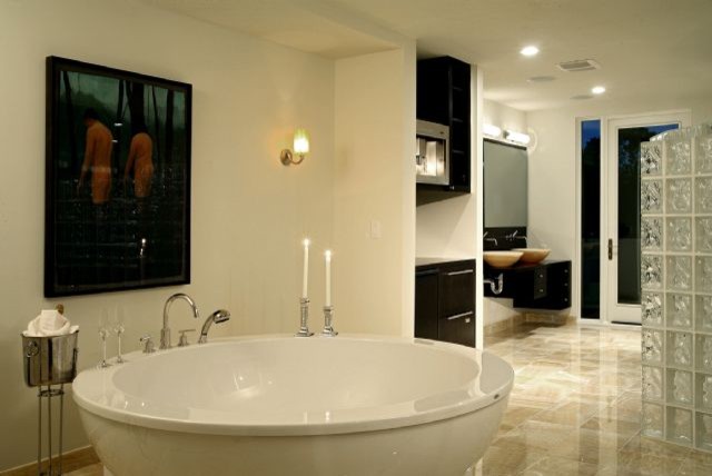 Ralph Rapson Home - Modern - Bathroom - Minneapolis - by Dwelling ...