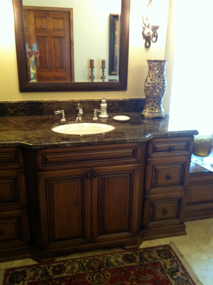 Ranch Style Master Bathroom remodel Before and After - Traditional ...