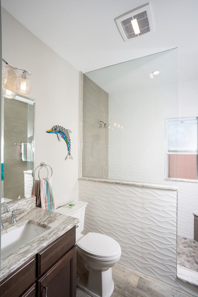 Redington Beach Bathroom Remodel - Contemporary - Bathroom - Tampa - by ...