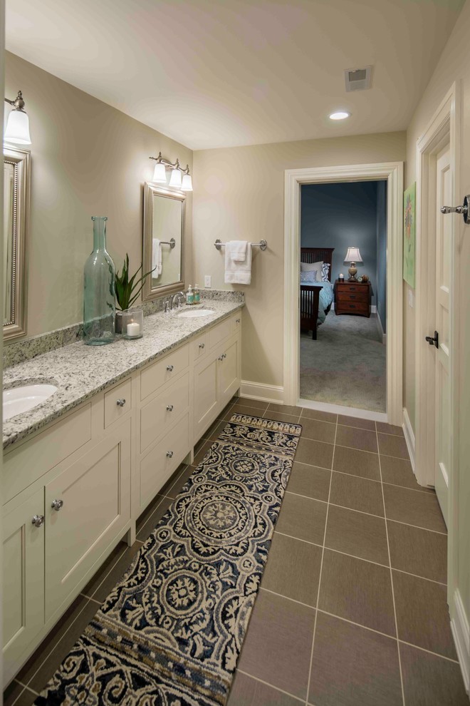 Reeds Lake English Tudor Revival - Traditional - Bathroom - Grand Rapids - by Jennifer Butler ...