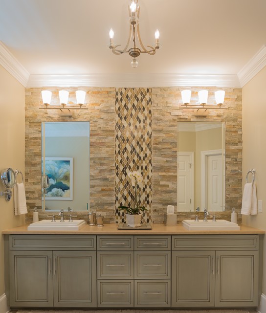 Refined Master Bath Renovaton - Transitional - Bathroom - Atlanta - by ...