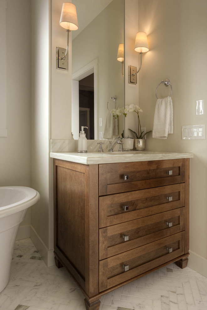 Regent {custom} - Traditional - Bathroom - Calgary - by Veranda Estate ...