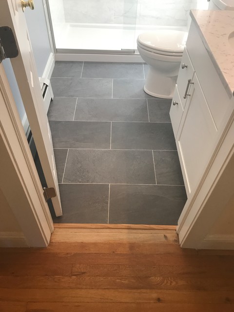 Ridgefield - Small Bathroom - Luxury Vinyl Tile - Modern - Bathroom ...