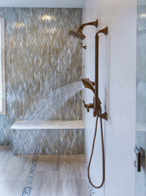 River Oaks Houston Texas Tranquil Spa Master Bathroom Remodel