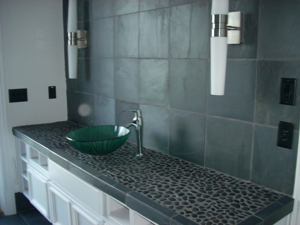 River Rock Vanity - Bathroom - Dallas - by Natural Stone Designs | Houzz