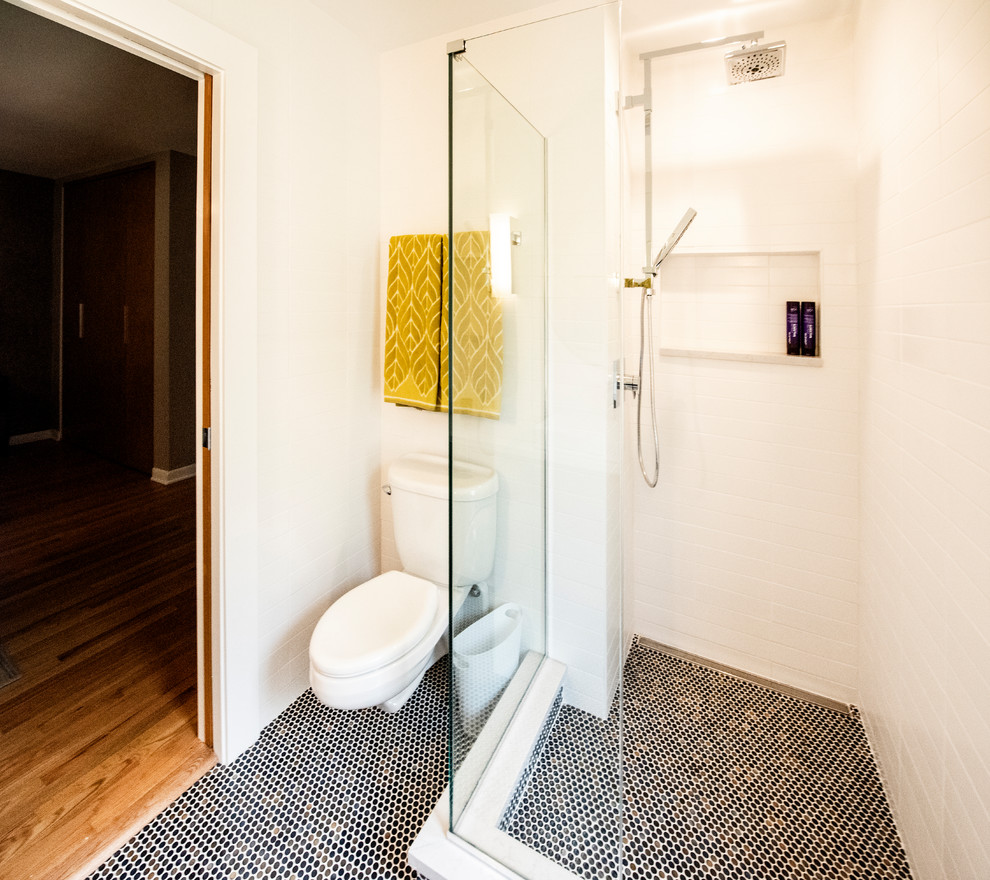 Riverside MCM Bath Modernized - Midcentury - Bathroom - Chicago - by ...