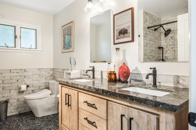 Rugged Ranch House Bathroom - Rustic - Bathroom - San Francisco - by ...