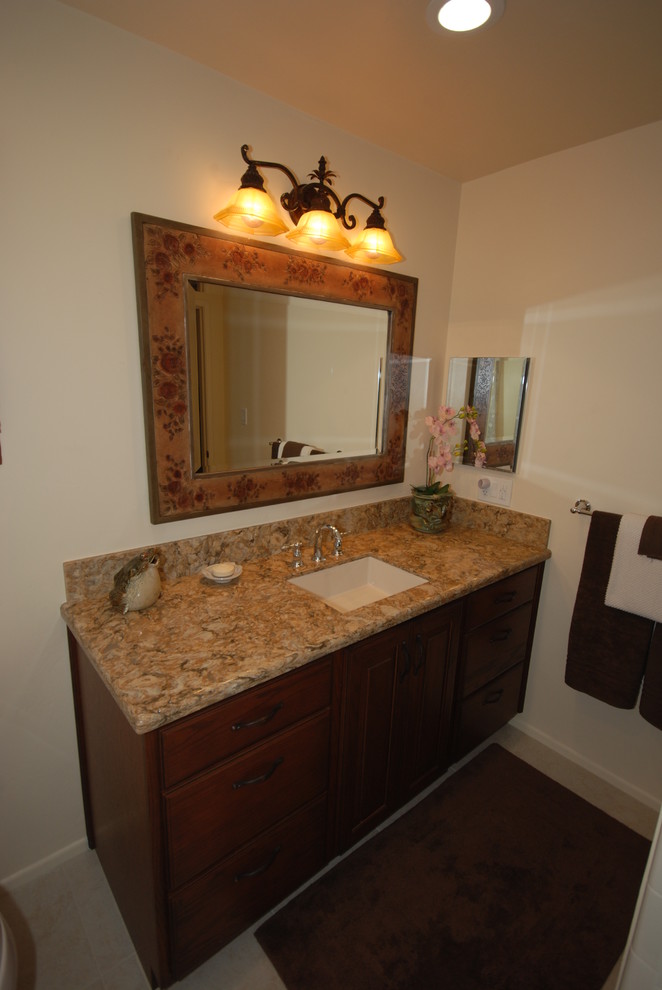 Russet Oak/Buckingham - Traditional - Bathroom - Other - by Blue River ...