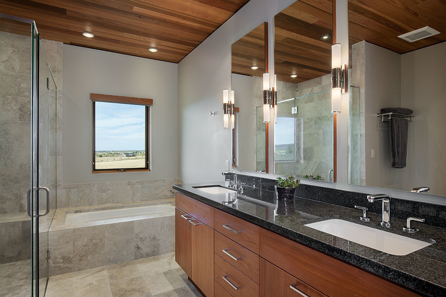 Rusted Modern - Modern - Bathroom - Other - by Ward+Blake Architects ...