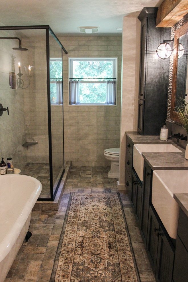 Rustic Bath Renovation - Rustic - Bathroom - Other - by Renee Guthrie ...