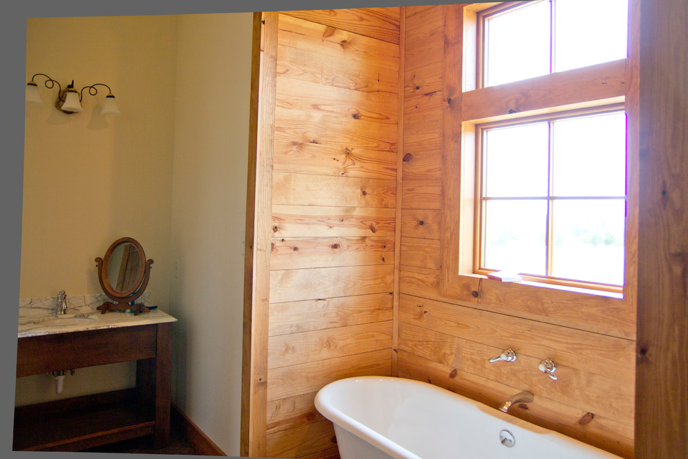 Rustic Farm House - Farmhouse - Bathroom - New Orleans - by Laura ...