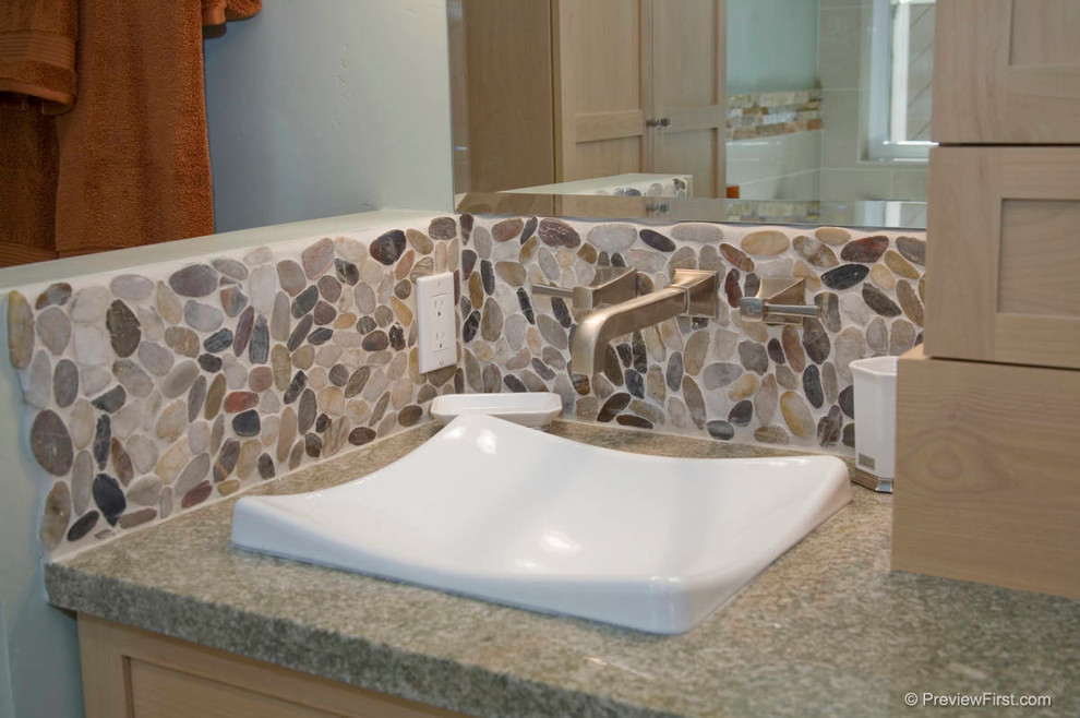 Rustic Modern Bathroom | Mt. Helix - Contemporain - Salle de Bain - San ...