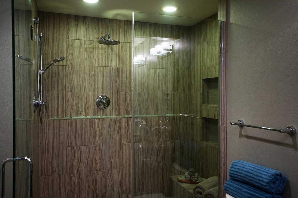 Rustic Spa Retreat Bathroom - Modern - Bathroom - Milwaukee - by Modern ...