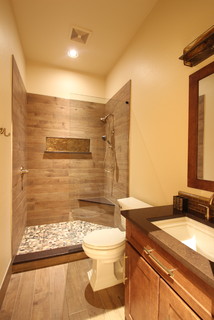 Rustic Spa - Rustic - Bathroom - Phoenix - by Reve Design & Custom ...