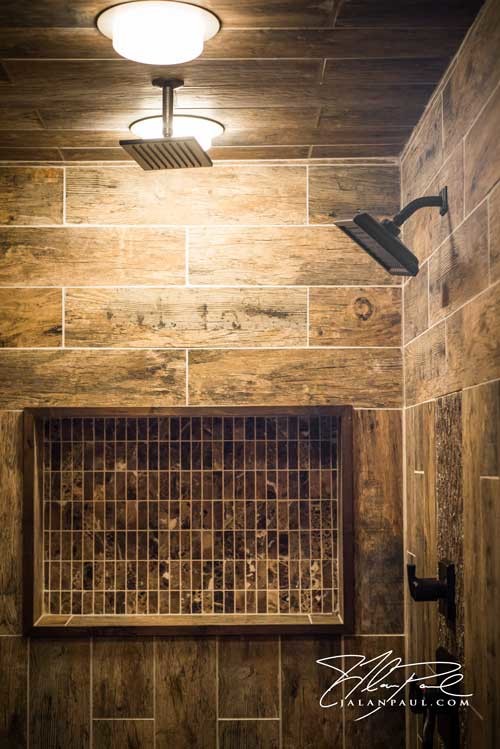 Rustic Walk-In Shower - Rustic - Bathroom - Other - by Century Homes ...