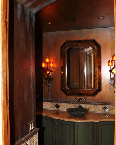 Santa Rosa Valley-Rustic Italian - Rustic - Bathroom - Indianapolis ...