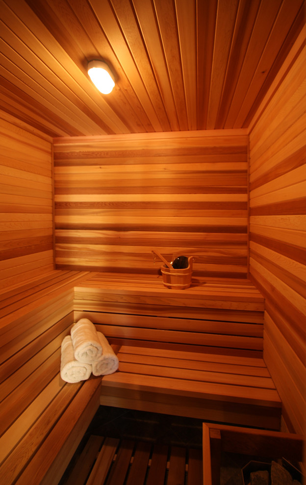 Sauna - Contemporáneo - Cuarto de baño - Sacramento - de Astra ...