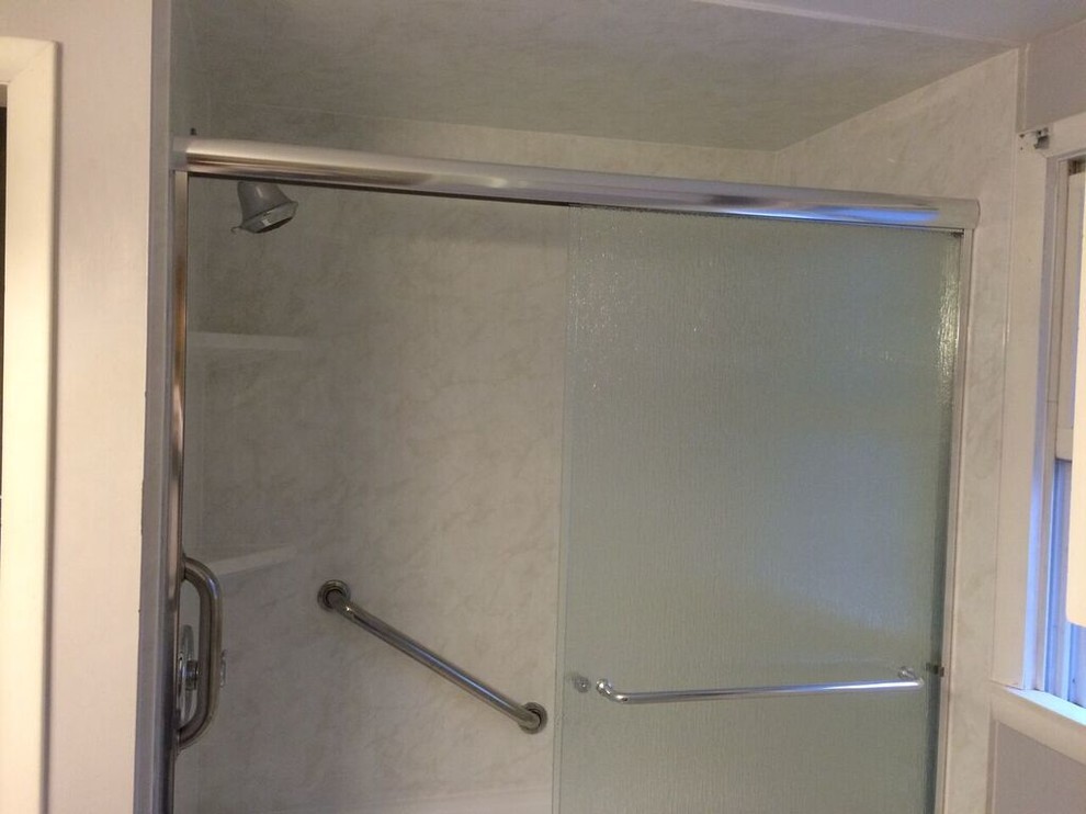 Seated Shower Base Install, Saratoga Springs NY - Traditional ...