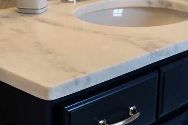 Shadow Storm Quartzite Bathroom Countertops - Traditional - Bathroom ...