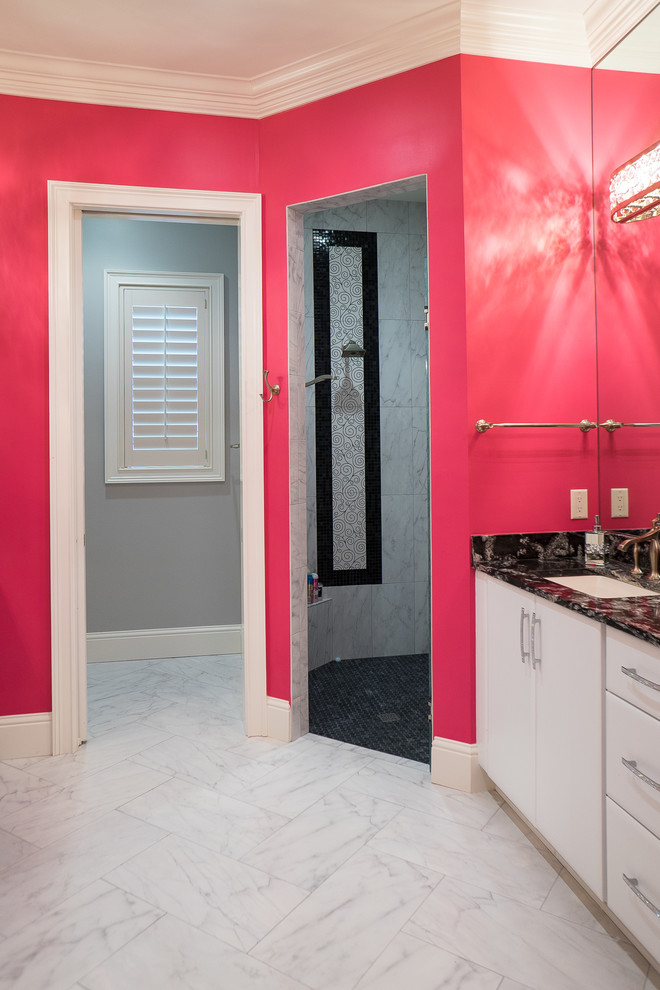 Shalimar Waterfront - Mediterranean - Bathroom - Miami - by DKM Custom ...
