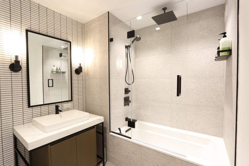 Shore Lane Family Bathroom Renovation - Modern - Bathroom - New York ...